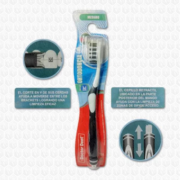 Doctor Dent Cepillo De Ortodoncia – MICRO STORE BOLIVIA